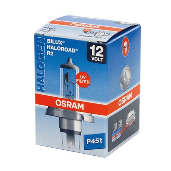 Esitule pirn 12V OSRAM R2 45/40W P45t Halog