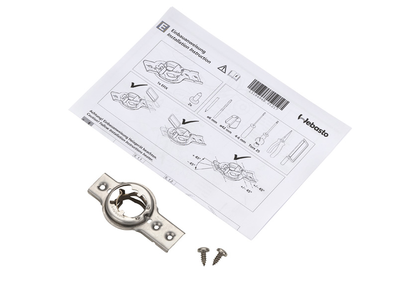 Väljalase summuti toru läbiviik,kinnitus 22mm